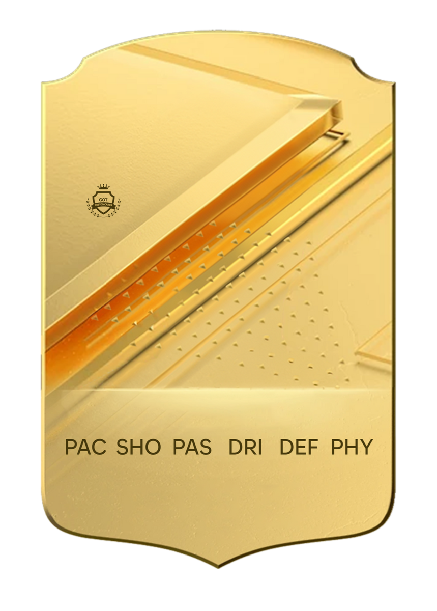 FC24 Shiny Rare Gold – GotCustomCards